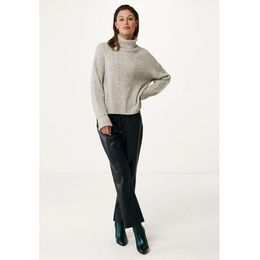 Mexx Rollkragenpullover in Hellgrau - 58% | Größe M | Damen-pullover-cardigans