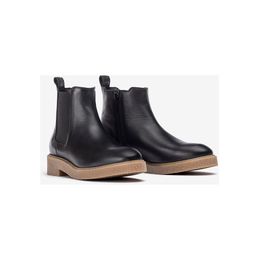 Unisa Leder-Chelsea-Boots in Schwarz - 65% | Gr&ouml;&szlig;e 38 | Stiefeletten