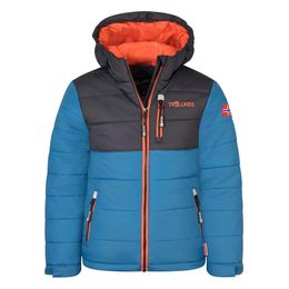 Trollkids Ski-/ Snowboardjacke "Hemsedal" in Blau/ Orange - 46% | Größe 92 | Kinder-outdoor-jacken