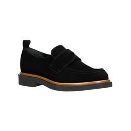 Wojas Leder-Mokassins in Schwarz - 35% | Größe 38 | Damen-schuhe-halbschuhe