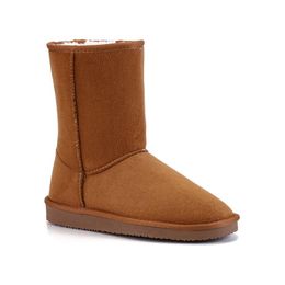 ISLAND BOOT Winterboots in Hellbraun - 79% | Größe 37 | Damen-stiefel