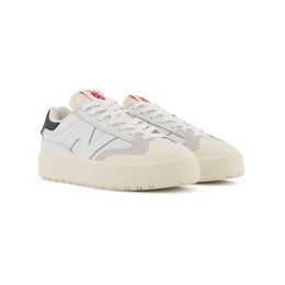 New Balance Leder-Sneakers "302" in Weiß - 44% | Größe 38 | Damen-sneakers