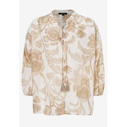 More & More More & More Bluse in Wei&szlig;/ Beige - 71% | Gr&ouml;&szlig;e 36 | Damen-blusen
