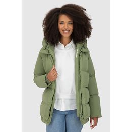 alife and kickin Winterjacke "LykkeAK" in Khaki - 55% | Größe XS | Damenjacken