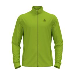 Odlo Fleecejacke "Berra" in Grün - 55% | Größe XL | Herren-pullover-sport