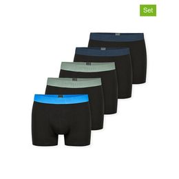 Schiesser 5er-Set: Boxershorts in Schwarz - 44% | Größe XL | Herren-waesche