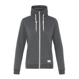 oxmo Sweatjacke ' OXBITTA SWEAT ' Damen Gr&ouml;&szlig;e S dunkelgrau