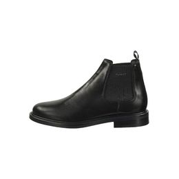 Gant Leder-Chelsea-Boots "St Fairkon" in Schwarz - 55% | Größe 42 | Herrenstiefel