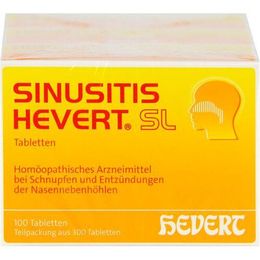 Sinusitis Hevert Sl Tabletten 300 St