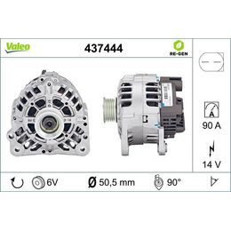 Valeo Generator REMANUFACTURED PREMIUM 14V 90A f&uuml;r SKODA VW SEAT 3D903025J 3D903025H 3D903025JX 437444