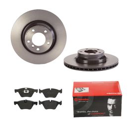 Brembo Bremsensatz, Scheibenbremse vorne rechts links innenbelüftet 330mm für BMW 34112288876 34116769100 34112288875 1420-53835