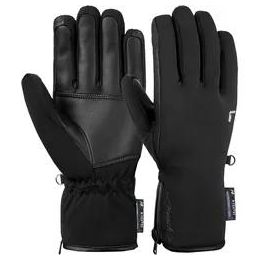 Skihandschuhe Reusch "TIFFANY R-TEX XT", Damen, Gr. 8, schwarz (schwarz, wei&szlig;), 88% Polyamid, 8% Ziegenleder, 4% Elasthan, mehrfarbig, Handschuhe, mit innovativer Insert-Membran