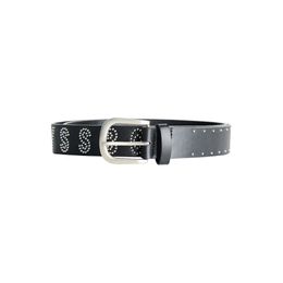 Bershka Belt 'YOUR NAME' male Black size 100