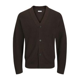 Jack & Jones Jack & Jones Junior Strickjacke Jungen Gr&ouml;&szlig;e 140 braun