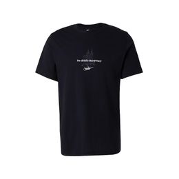 Nike Sportswear T-Shirt 'SSNL CLUB' Herren Gr&ouml;&szlig;e S grau / schwarz / wei&szlig;