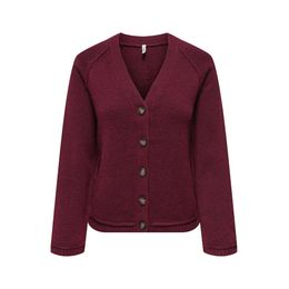 Only Knit Cardigan 'ONLHAZEL' female Red size M