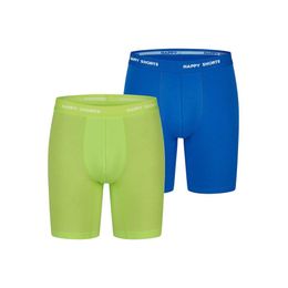 Happy Shorts Boxer shorts male Blue, Green size XL