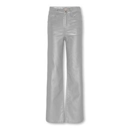 Only Girls Pants 'KOGJuicy' girl Silver size 140