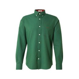 Gant Button Up Shirt male Green size XXL