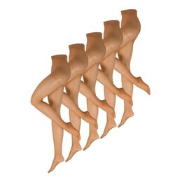 Nur Die Feinstrumpfhose ' Fit in Form Gro&szlig;e Gr&ouml;&szlig;en 40 DEN ' Damen Gr&ouml;&szlig;e 4XL/6XL beige