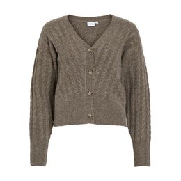 Vila Knit Cardigan 'VIRelli' female Brown size L
