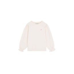 Scalpers Sweatshirt M&auml;dchen Gr&ouml;&szlig;e 164 hellbeige / pink / schwarz