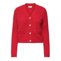 Only Knit Cardigan 'ONLMAGGIE' female Red size XL