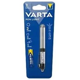 Varta Taschenlampe Batteriebetrieben Silber