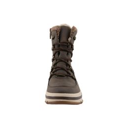 Tom Tailor Snowboots Damen Gr&ouml;&szlig;e 36 braun Winterschuhe