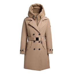 Khujo Mantel 'Gora' Damen Größe XL dunkelbeige / hellbraun