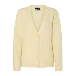Pieces Knit Cardigan 'PCPam' female Yellow size M