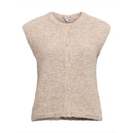 Object Knitted Vest 'OBJSaggia' female Beige size S