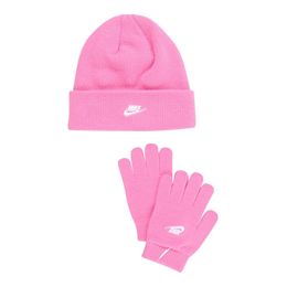 Nike Sportswear Set M&auml;dchen Gr&ouml;&szlig;e S/XXL pink / wei&szlig;