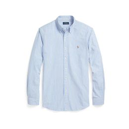 Polo Ralph Lauren Hemd Herren Größe M marine / hellblau / cappuccino / weiß