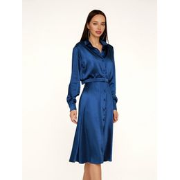 Anushka Kleid Damen Größe 34 dunkelblau Winterkleid
