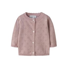 name it Strickjacke Größe 62 mauve