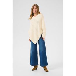 Cream Poncho CRHoliday Loose fit in Eggnog Melange | Gr.: onesize