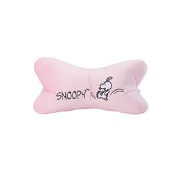Peanuts Snoopy Leseknochen Nackenkissen Lesekissen Kissen 40x20cm in rosa | Gr.: onesize