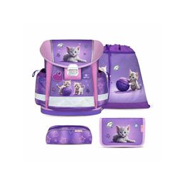Belmil 4tlg-Set: Schulranzen Set Classy Little Kittens | Gr.: onesize