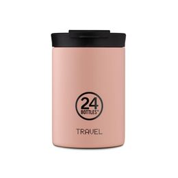 24Bottles Travel Monochrome Trinkflasche 350 ml in dusty pink | Gr.: onesize