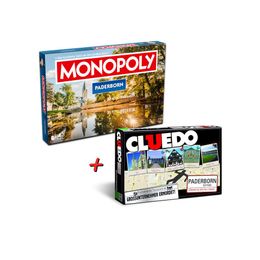 Winning Moves Bundle Monopoly Paderborn + Cluedo Paderborn in mehrfarbig | Gr.: onesize
