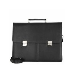 d&n D&N Basic Line PU - Aktentasche 42 cm (schwarz) in schwarz | Gr.: onesize