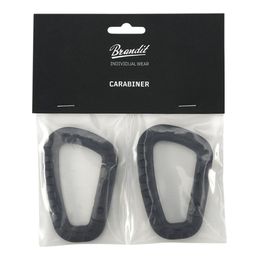 Brandit Rucksack "Carabiner 2 Pack" in Schwarz | Gr.: onesize