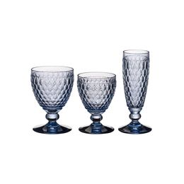 Villeroy & Boch Villeroy & Boch 12er Set Wein- & Sektgläser Boston Coloured in Blau | Gr.: onesize