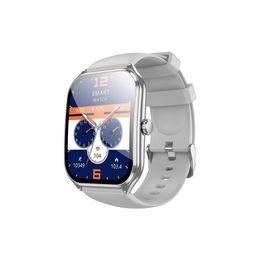 Hoco Smartwatch Y28 AMOLED Bluetooth Anrufuhr Silber | Gr.: onesize