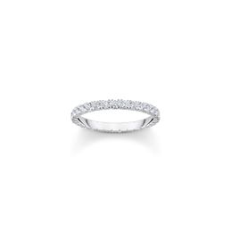 Thomas Sabo 925 Sterling Silber, Zirkonia Ring Gr&ouml;&szlig;e 54 | Gr.: onesize