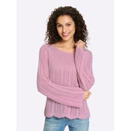 Heine Ajourpullover in ros&eacute; | Gr.: 40