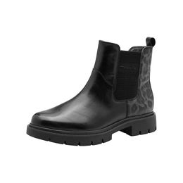 Tamaris Chelsea Boots Damen Größe 41 anthrazit / schwarz Winterschuhe