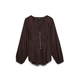 V&eacute;ro Moda VERO MODA Bluse 'IDA' Damen Gr&ouml;&szlig;e S braun