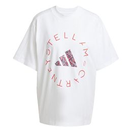 adidas by Stella McCartney Performance Shirt 'Loose Graphic' female White size XS